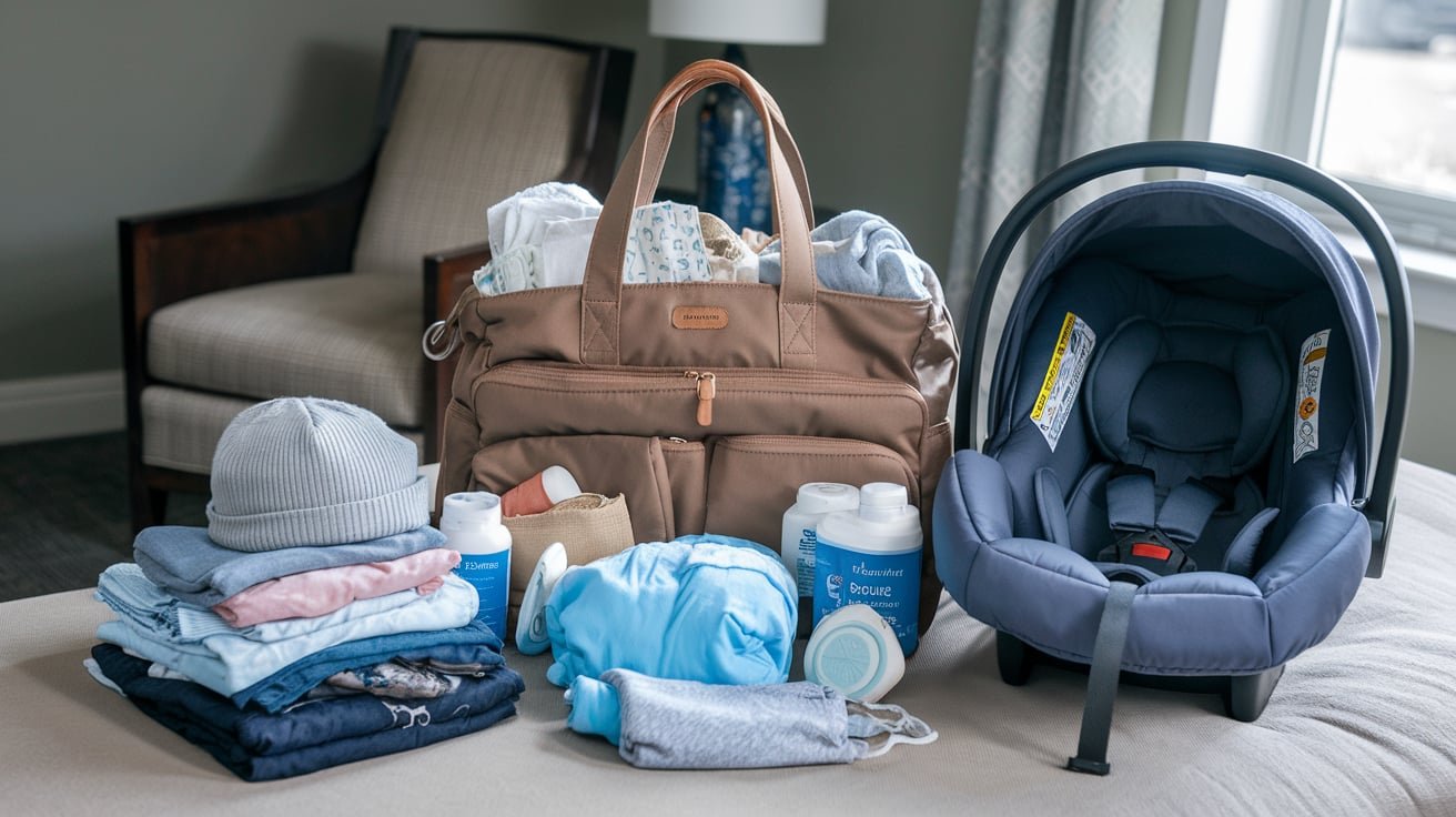 O que trazer na mala da maternidade? Lista completa para mãe e bebê