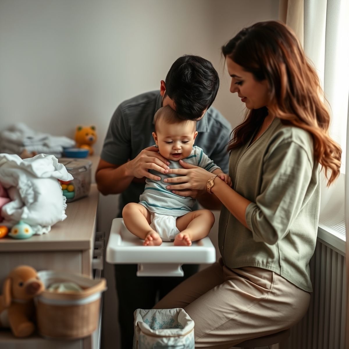 Hora de trocar a fralda – qual a frequência ideal para o seu bebê?