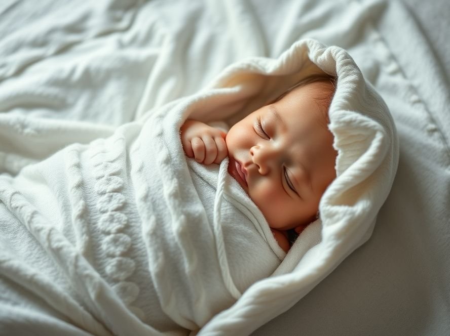 Qual o benefício do swaddle para acalmar o reflexo de moro?
